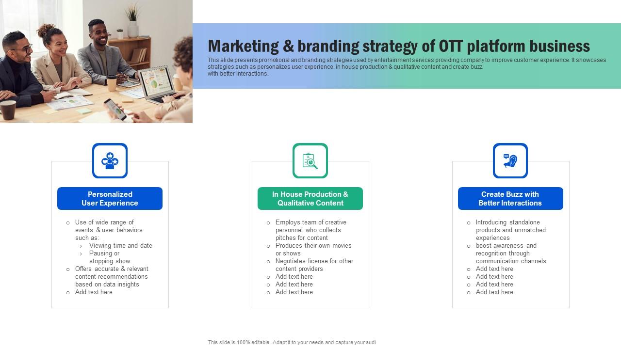 Guide For Segmenting And Formulating Marketing And Branding Strategy Of Ott Platform Business