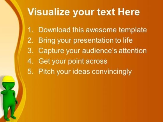 Hold For The Safety Sign PowerPoint Templates Ppt Backgrounds For ...