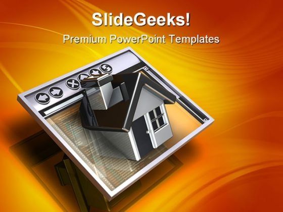 Homepage Browser Internet PowerPoint Themes And PowerPoint Slides 0711