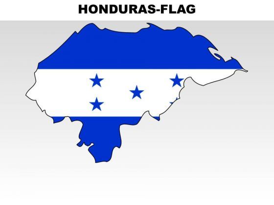 Honduras Country PowerPoint Flags