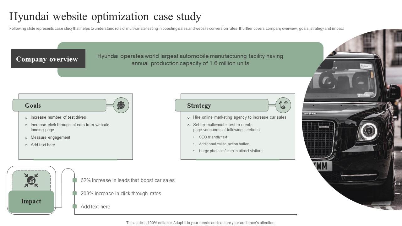 Hyundai Website Optimization Case Study Efficient Marketing Tactics ... Hyundai Website Optimization Case Study Efficient Marketing Tactics ...