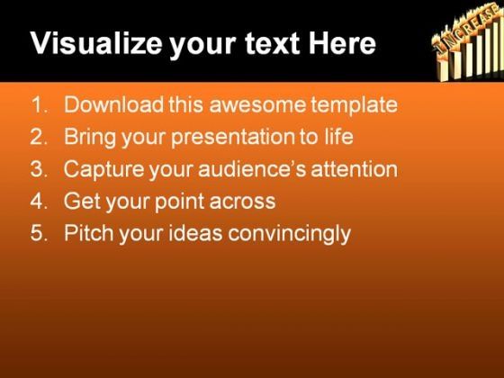 Increase Profits Business PowerPoint Template 0610 Increase Profits Business PowerPoint Template 0610