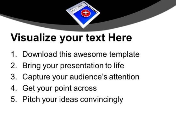 Internet Browser With Error Symbol Wrong Powerpoint Templates Ppt Backgrounds For Slides