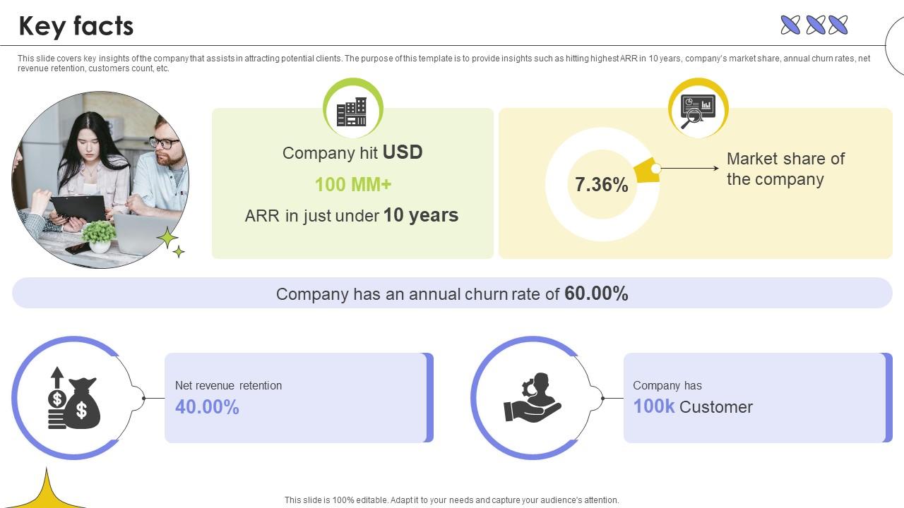 Key Facts Web Based Automated Tool Platform Pitch Deck Ppt Sample