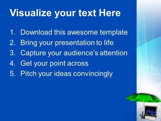 Laptop Under Protection Security PowerPoint Templates And PowerPoint ...