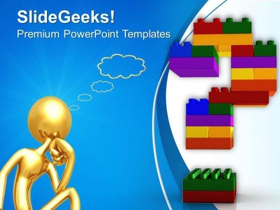 Lego Question Symbol PowerPoint Templates And PowerPoint Themes 0512