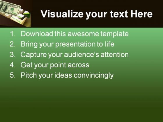 Make Money Dollar Finance PowerPoint Themes And PowerPoint Slides 0711