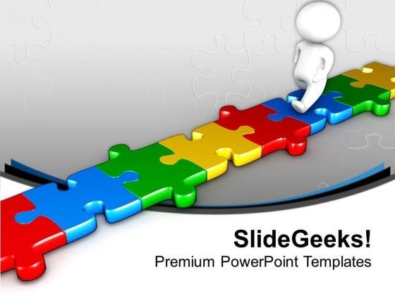 Make Your Own Path PowerPoint Templates Ppt Backgrounds For Slides 0413