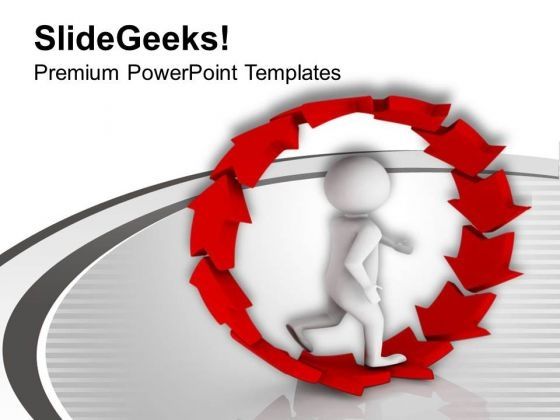 Make Your Own Path PowerPoint Templates Ppt Backgrounds For Slides 0613