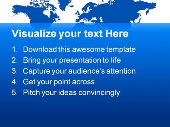 Map Business PowerPoint Backgrounds And Templates 1210