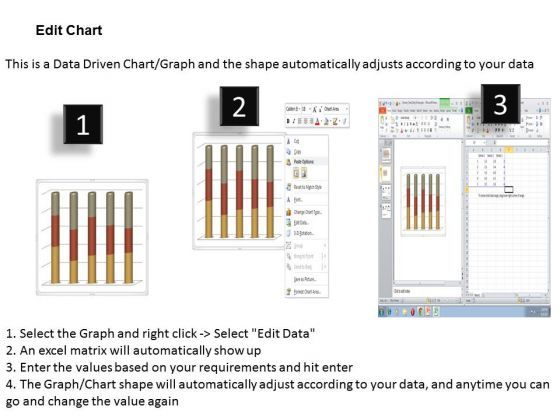 Marketing Data Analysis 3d Statistical Process Column Chart PowerPoint ...