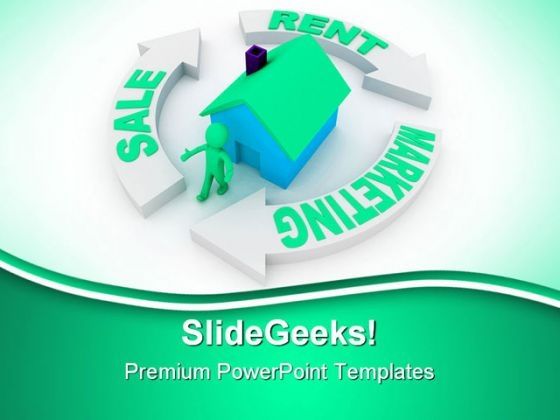 Marketing Sale Rent Real Estate PowerPoint Templates And PowerPoint ...