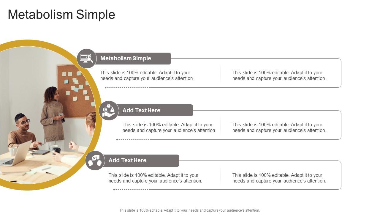 Metabolism Simple In Powerpoint And Google Slides Cpb