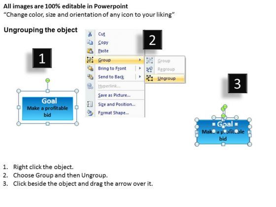 Network Diagram Of Goals PowerPoint Templates Goals Network Ppt Slides