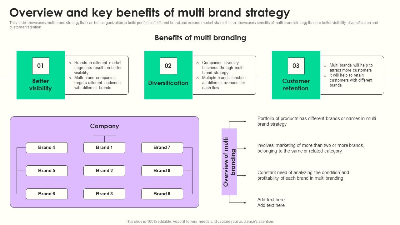 Overview And Key Benefits Maximizing Sales Via Online Brand Marketing Strategies Ideas Pdf