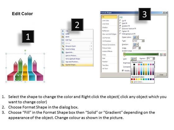 Parallel Arrows PowerPoint Multiple Tasks Slides