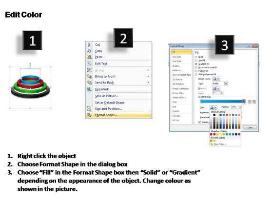 PowerPoint Design Chart Ring Chart Ppt Theme