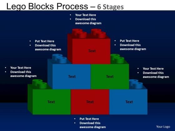 PowerPoint Design Download Lego Blocks Ppt Backgrounds