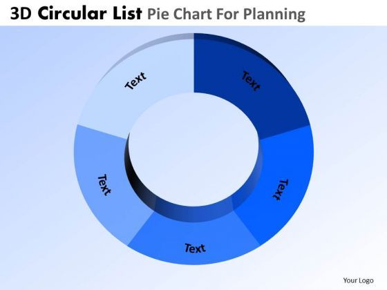 PowerPoint Design Slides Company Competition 3d Circular Chart List Ppt Slide Designs