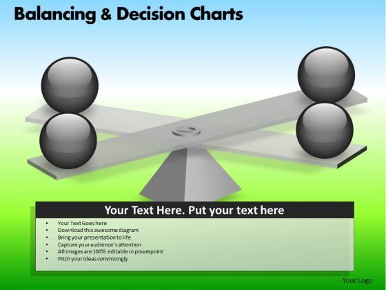 Powerpoint Layout Corporate Growth Balancing Decision Charts Ppt Process