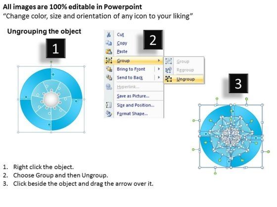 PowerPoint Layout Image Circular Puzzle Ppt Design