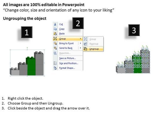 PowerPoint Layout Image Lego Blocks Ppt Backgrounds