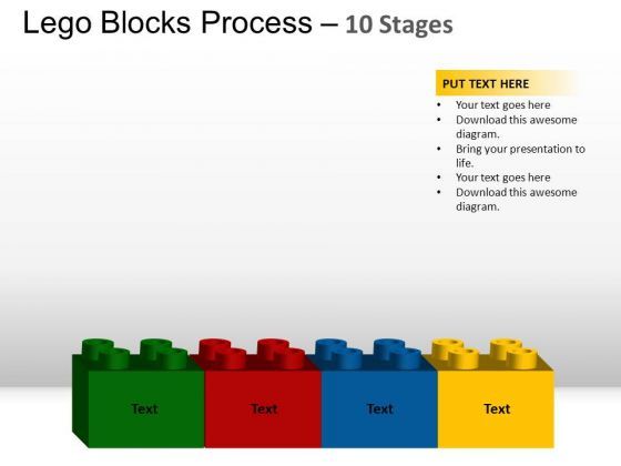 PowerPoint Presentation Editable Lego Blocks Ppt Design