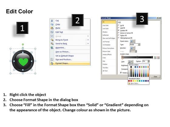 PowerPoint Process Business Education Buttons Icons Ppt Layout