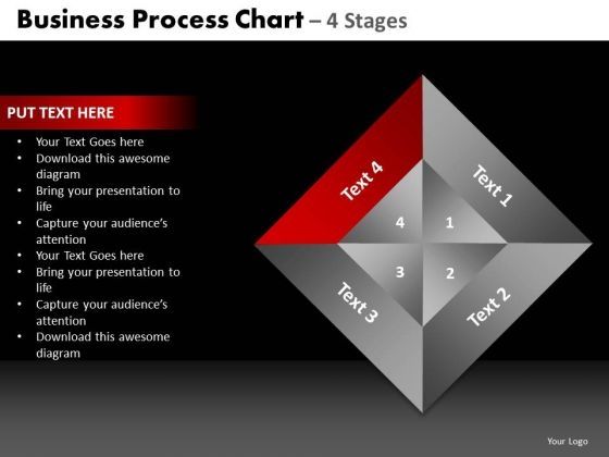 PowerPoint Process Success Quadrant Diagram Ppt Layouts