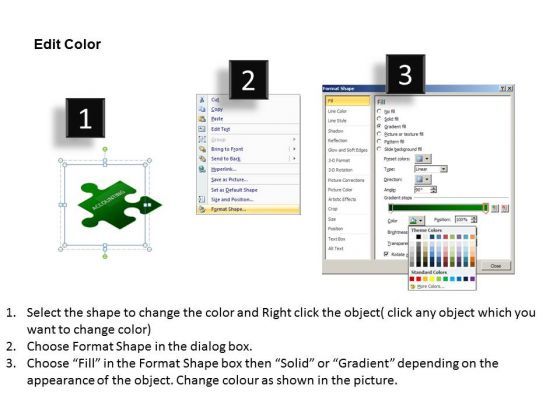 Powerpoint Puzzles With Textboxes Ppt Slides And Ppt Templates