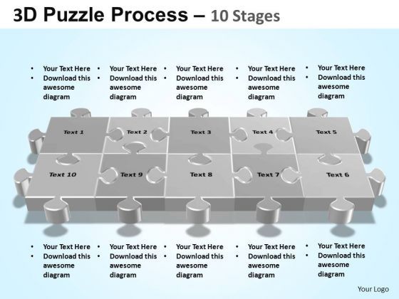 Powerpoint Slide Designs Process Puzzle Process Ppt Templates