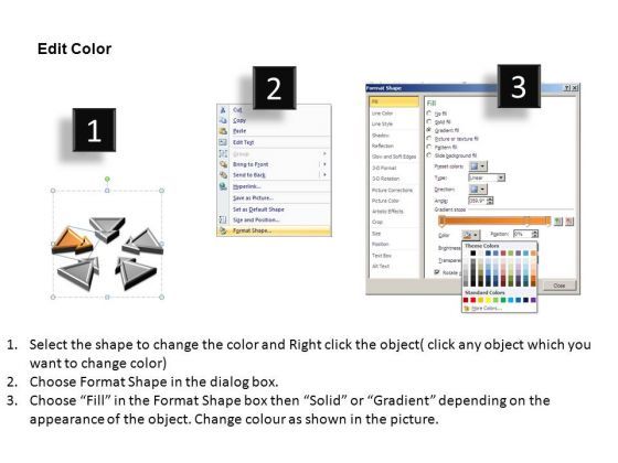PowerPoint Slide Layout Teamwork Different Views Ppt Design Slides