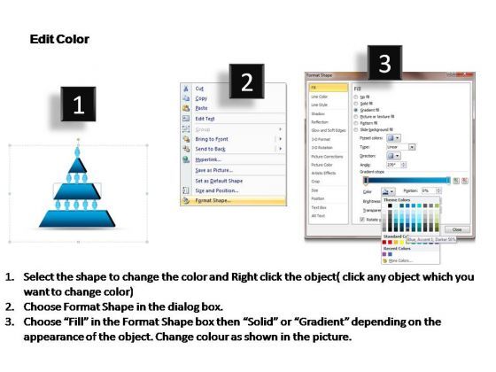 PowerPoint Slide Marketing Pyramidal Diagram Ppt Themes