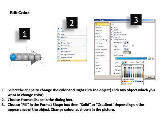 Powerpoint Theme Marketing Linear Process Ppt Slide Designs