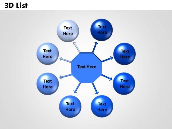 PowerPoint Themes Marketing Bulleted List Ppt Templates