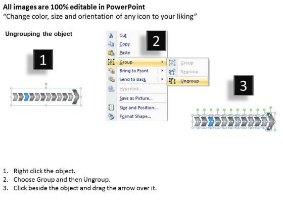 Ppt Continual Linear Organization PowerPoint Presentation Procedure 4 Desig
