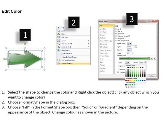 Ppt Linear Abstraction Arrow Gantt Chart Powerpoint Template Templates