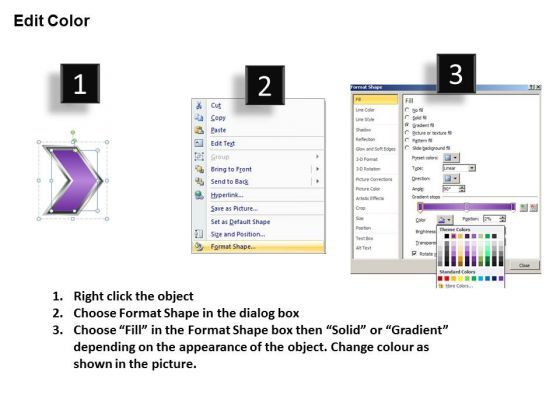 Ppt Linear Demonstration Of Marketing Process Business Powerpoint Templates
