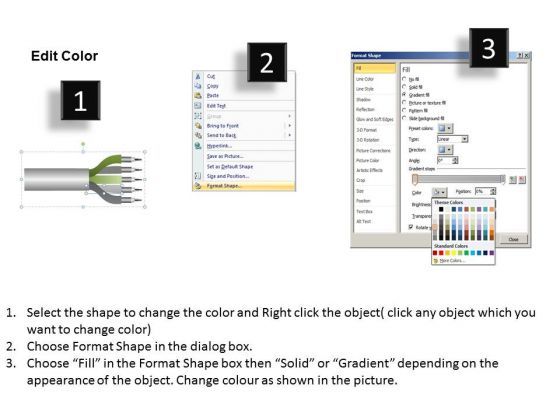 Ppt Templates Outputs Cables Wires Powerpoint Slides