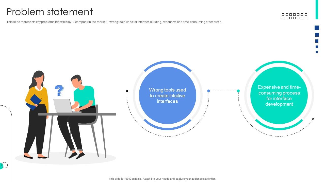 Problem Statement Function User Interface Service Investor Funding Elevator Pitch Deck