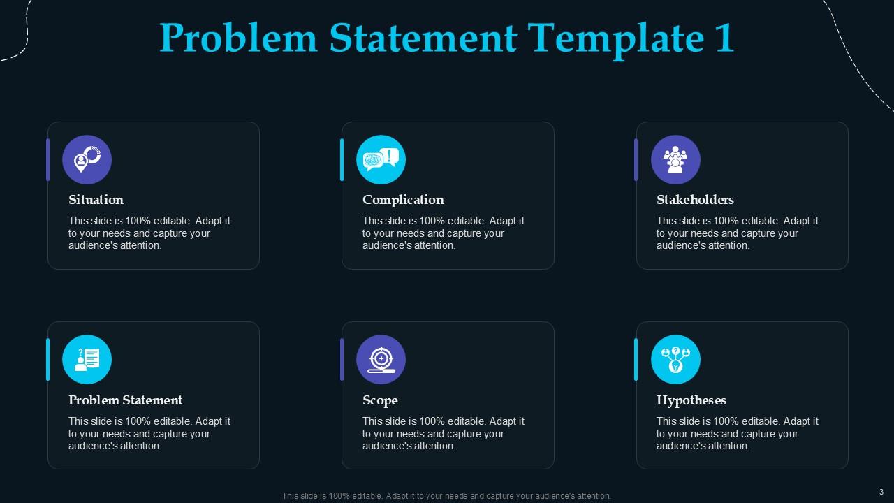 Problem Statement Solution Powerpoint Presentation Slides