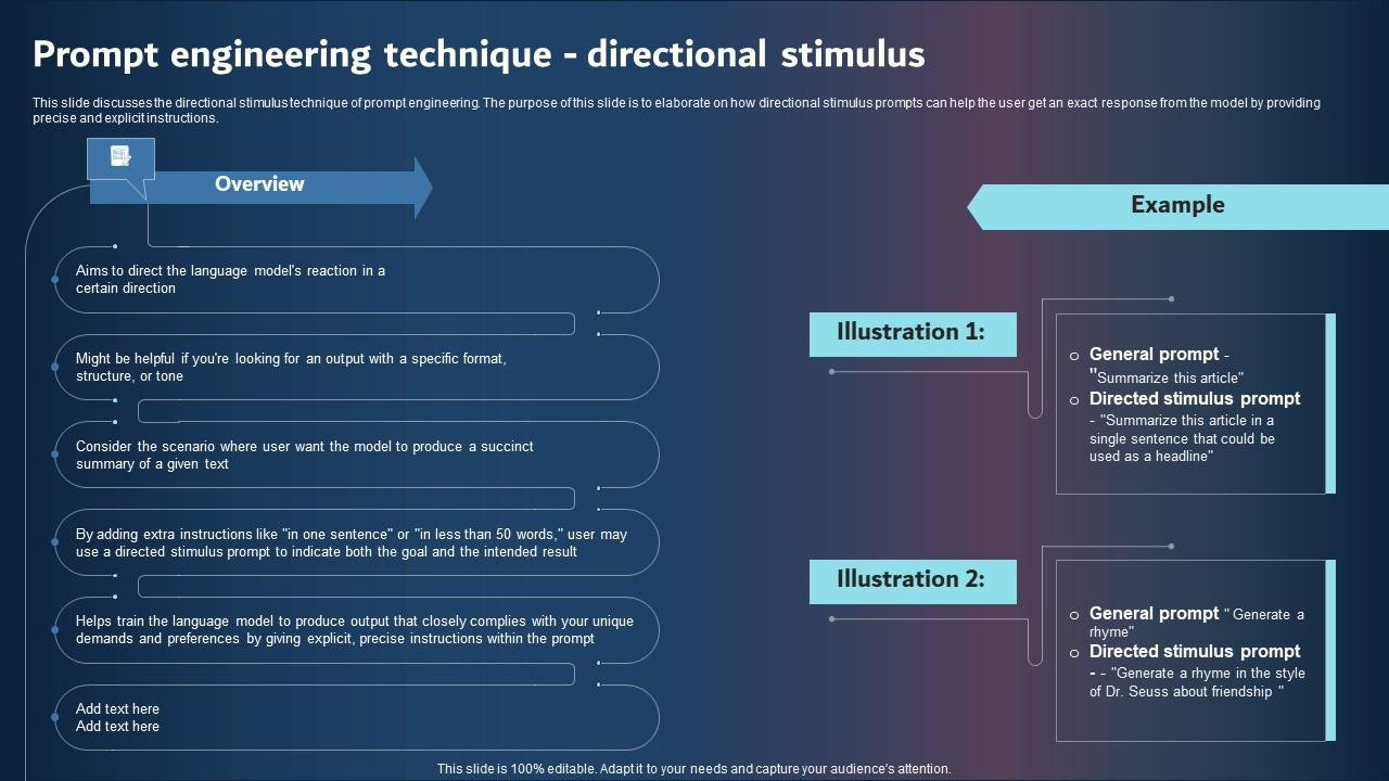 Prompt Engineering Technique Directional Stimulus Sample PDF Prompt Engineering Technique Directional Stimulus Sample PDF