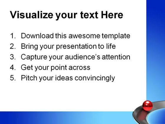 Red Leadership Metaphor PowerPoint Themes And PowerPoint Slides 0611