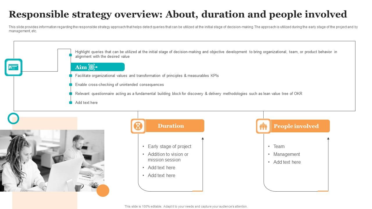 Responsible Strategy Overview About Duration Guide For Ethical ...