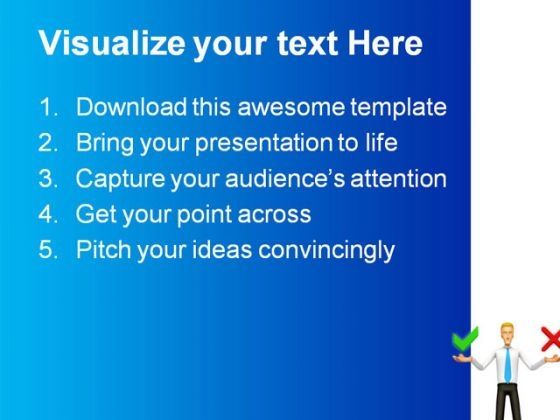 Right Wrong Finance PowerPoint Template 0810 Right Wrong Finance PowerPoint Template 0810
