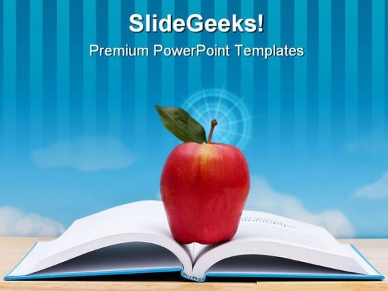 School Book Education PowerPoint Backgrounds And Templates 1210