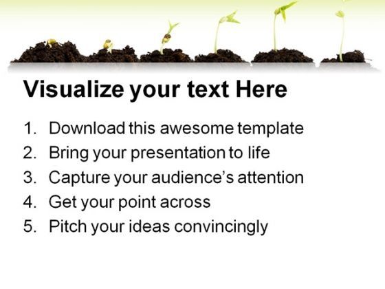 Sequence Nature PowerPoint Themes And PowerPoint Slides 0911