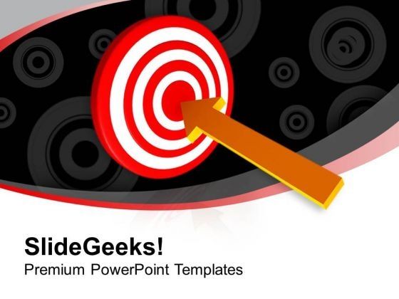 Set Your Target For Business PowerPoint Templates Ppt Backgrounds For ...