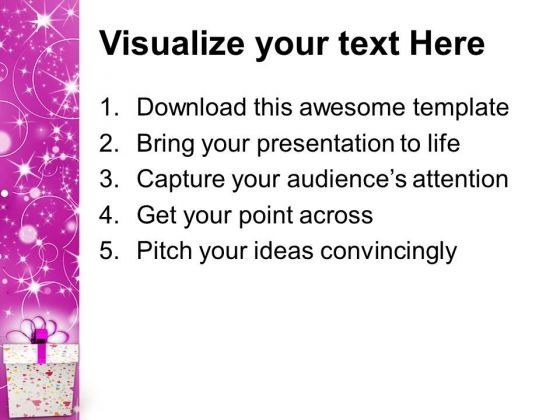 Special Birthday Present Events PowerPoint Templates Ppt Backgrounds ...