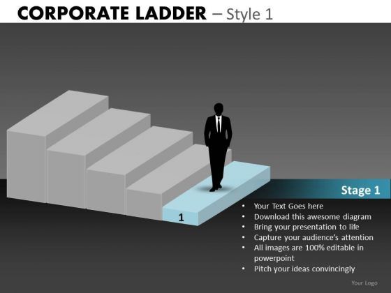 Stage 1 Career Growth Powerpoint Templates